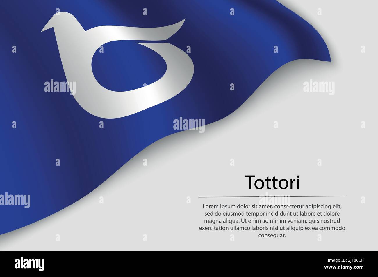 Tottori flag hi-res stock photography and images - Alamy