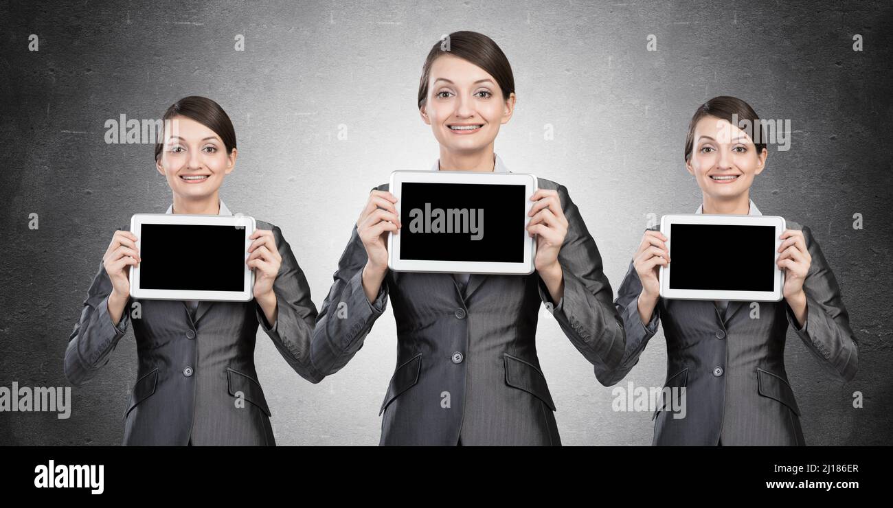 Assertive tablet computer hi-res stock photography and images - Alamy