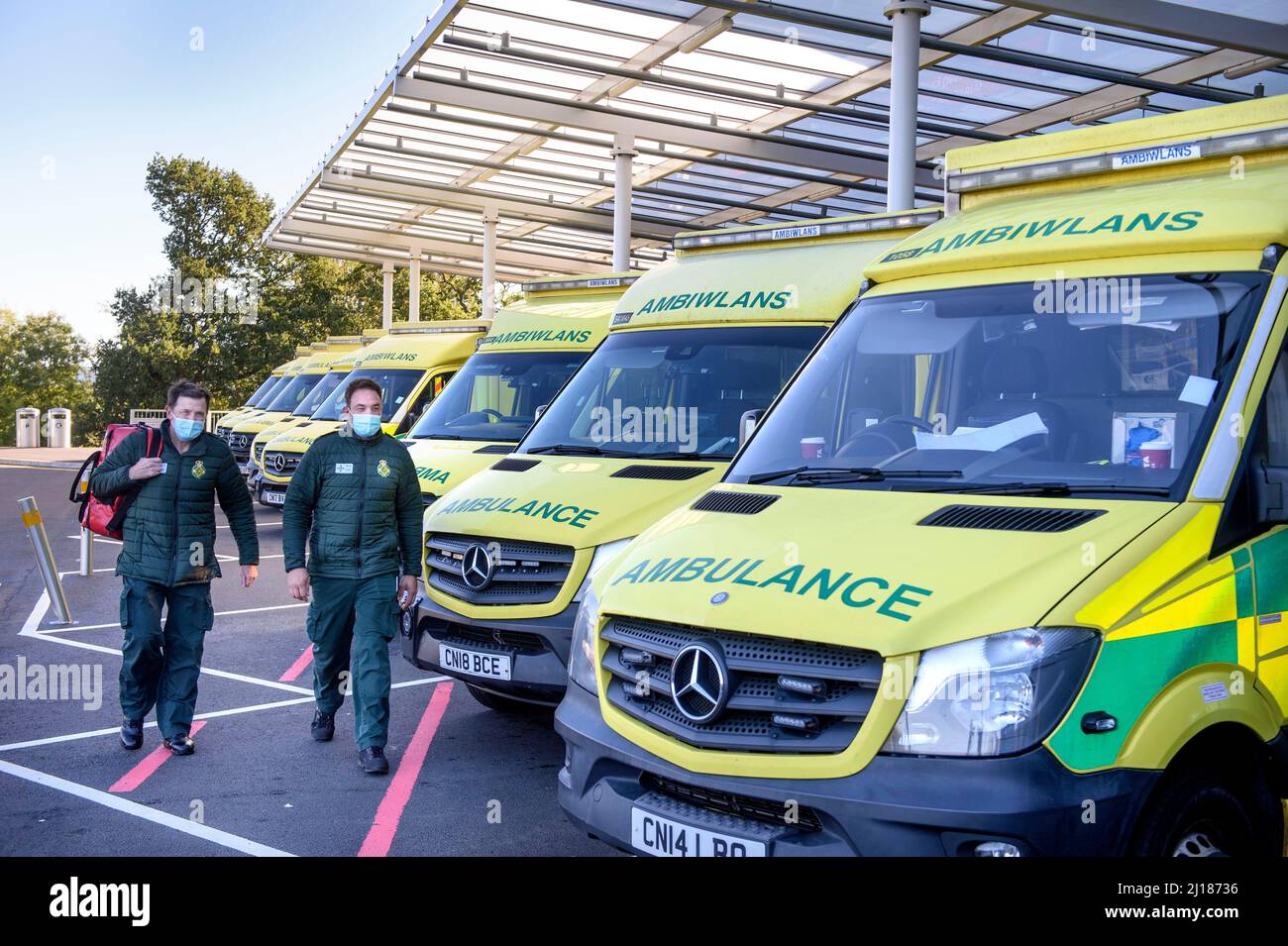The problem of queueing ambulances due to unavailable hospital beds - a ...