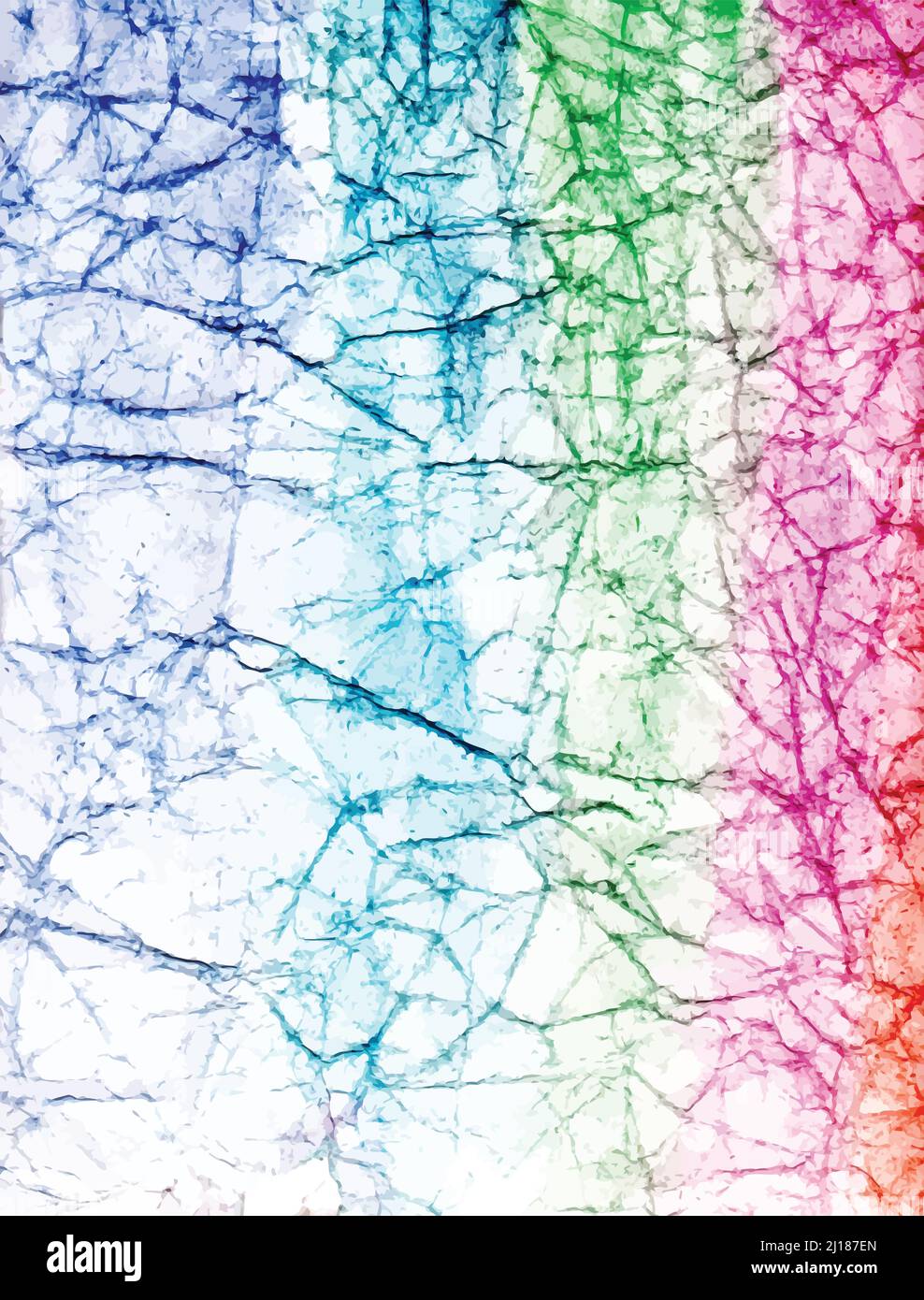 Rainbow grunge background. Wrinkled paper texture. Hand drawn ...