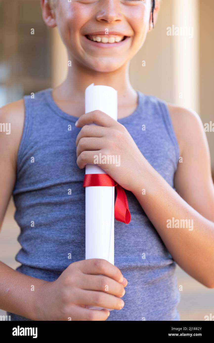 Kid certificate hi-res stock photography and images - Alamy