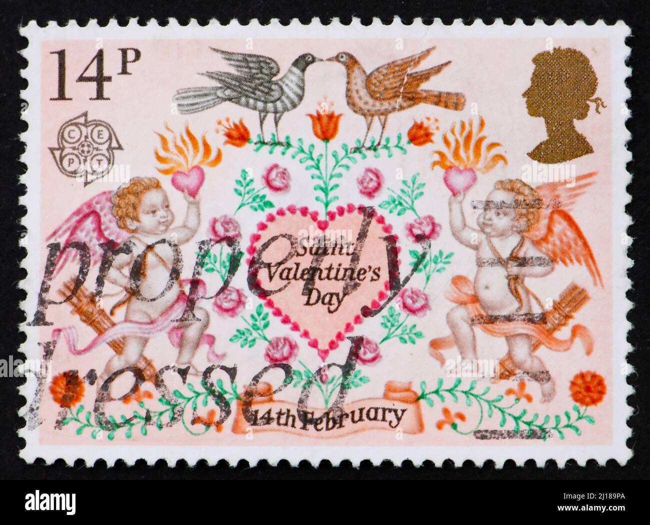 GREAT BRITAIN - CIRCA 1981: a stamp printed in the Great Britain shows ...