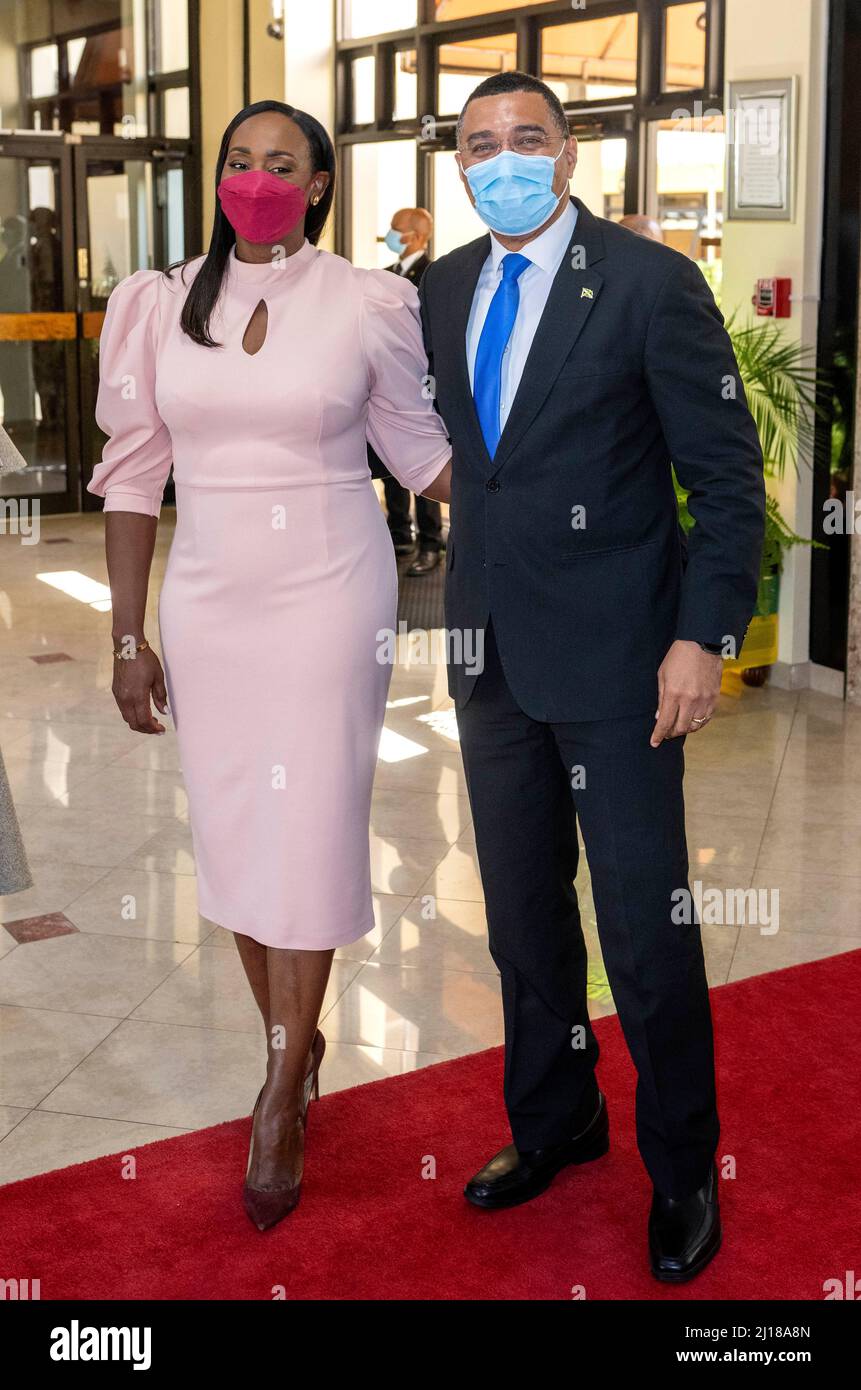 Andrew Holness Juliette Holness