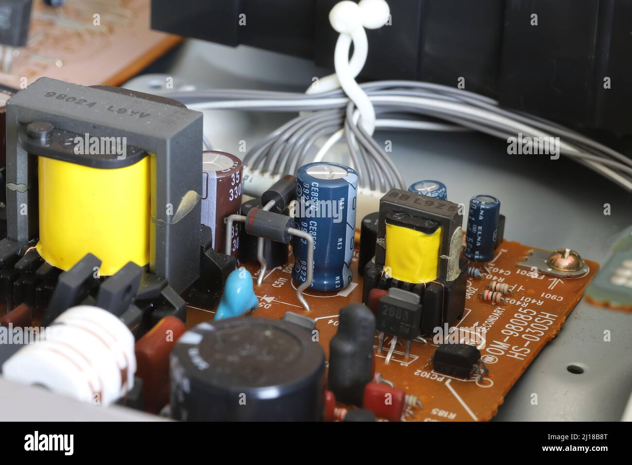 Modern motherboard pcb black hi-res stock photography and images - Alamy