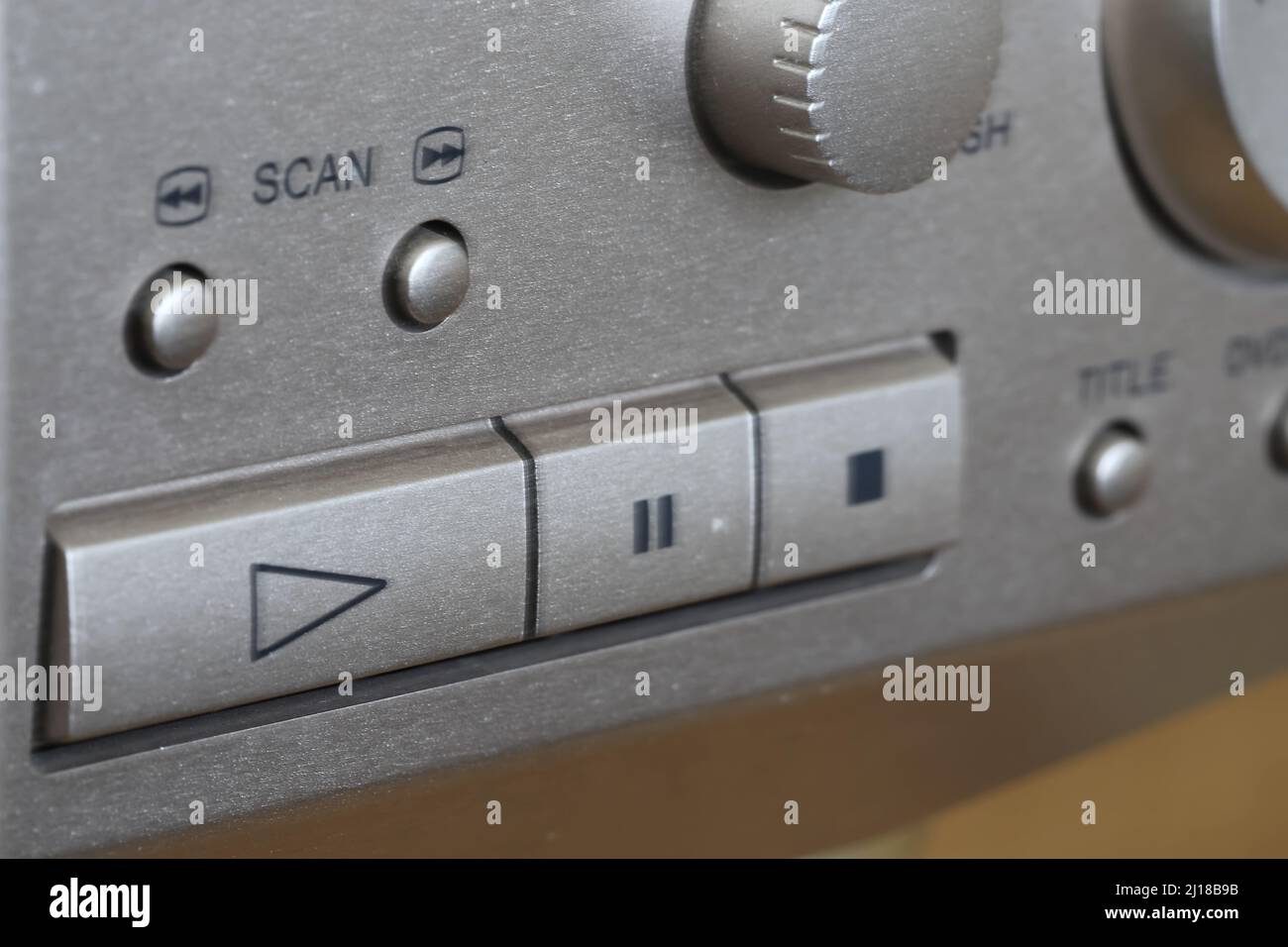 Buttons dvd player hi-res stock photography and images - Alamy