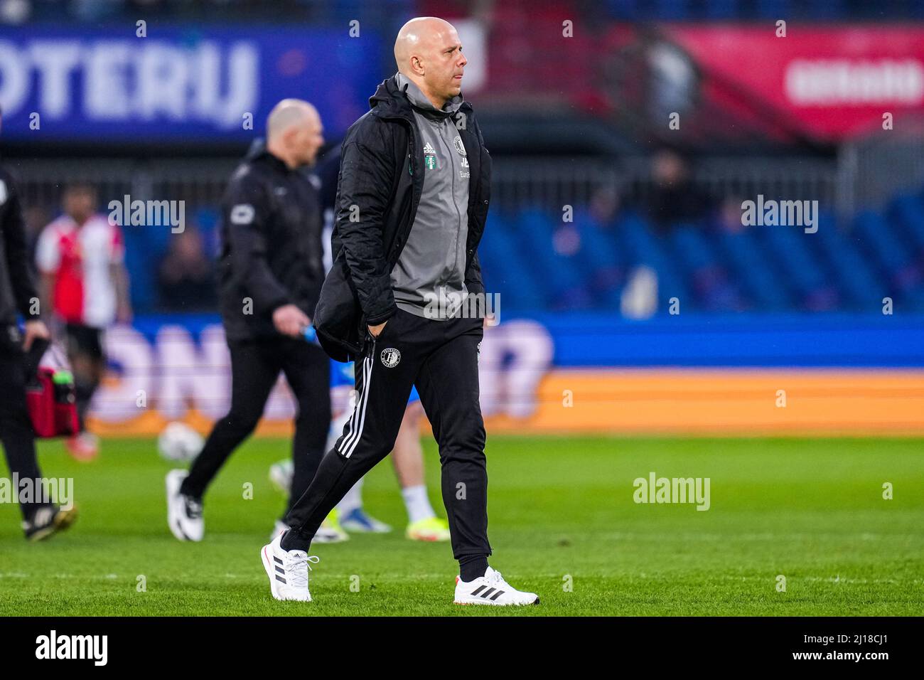 Rotterdam - Feyenoord coach Arne Slot during the charity match between ...