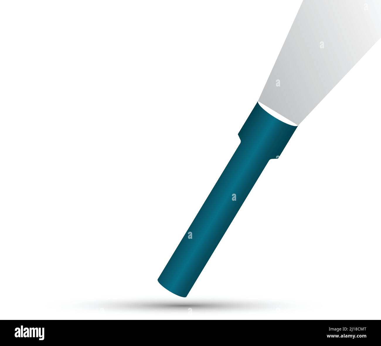 Flashlight vector on white background Stock Vector Image & Art - Alamy