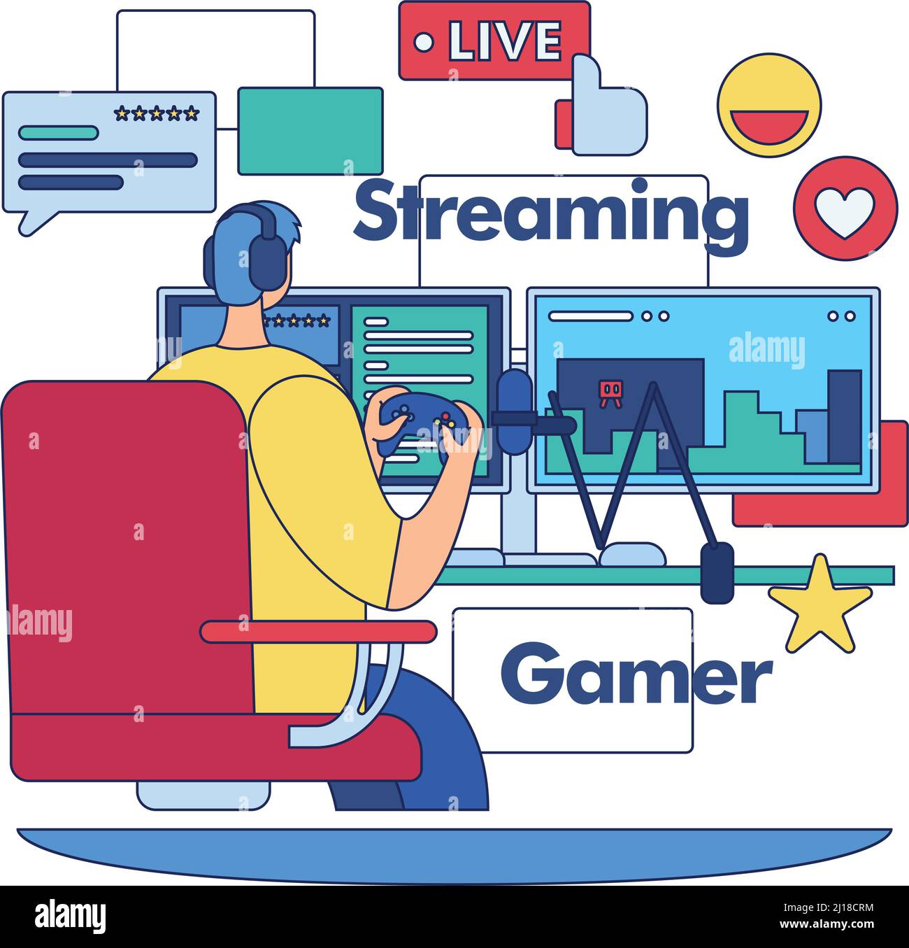 Internet services image Stock Vector Images - Alamy