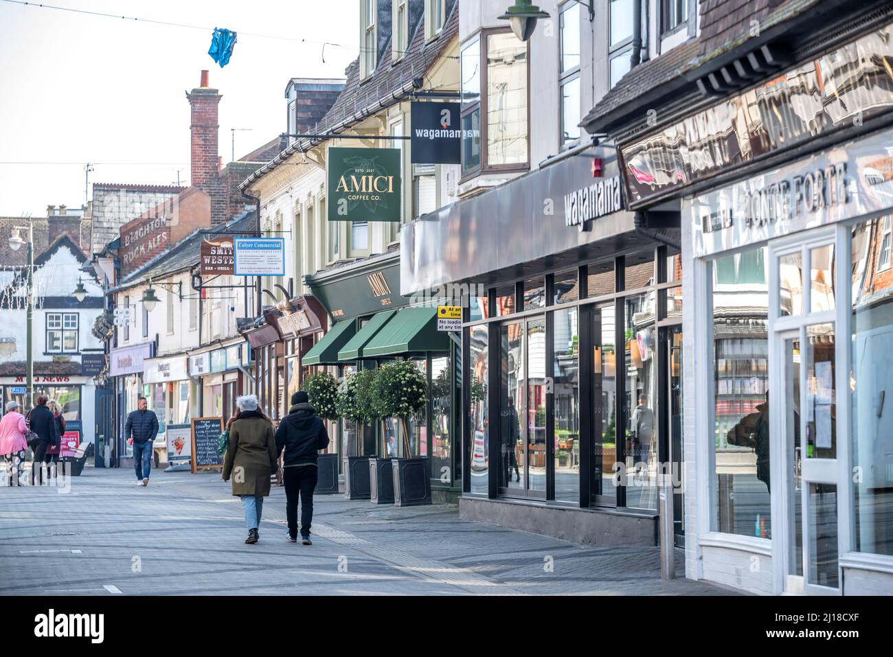 Market street horsham hi-res stock photography and images - Alamy