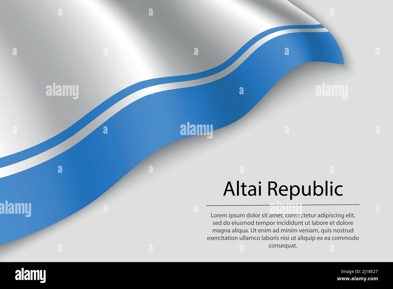 Altai flag Stock Vector Images - Alamy