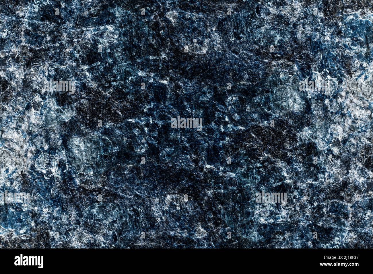 Abstract rough textured dark blue color old stone wall surface for ...