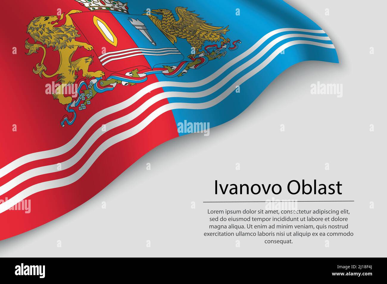 Flag of ivanovo Stock Vector Images - Alamy