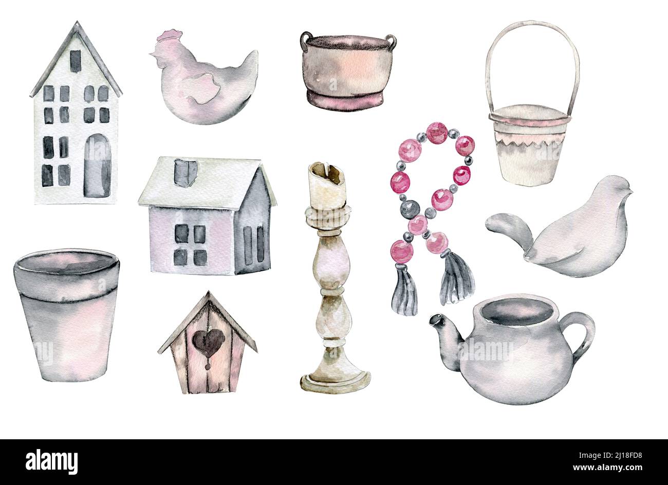 Rose icon garden flowers Cut Out Stock Images & Pictures - Alamy