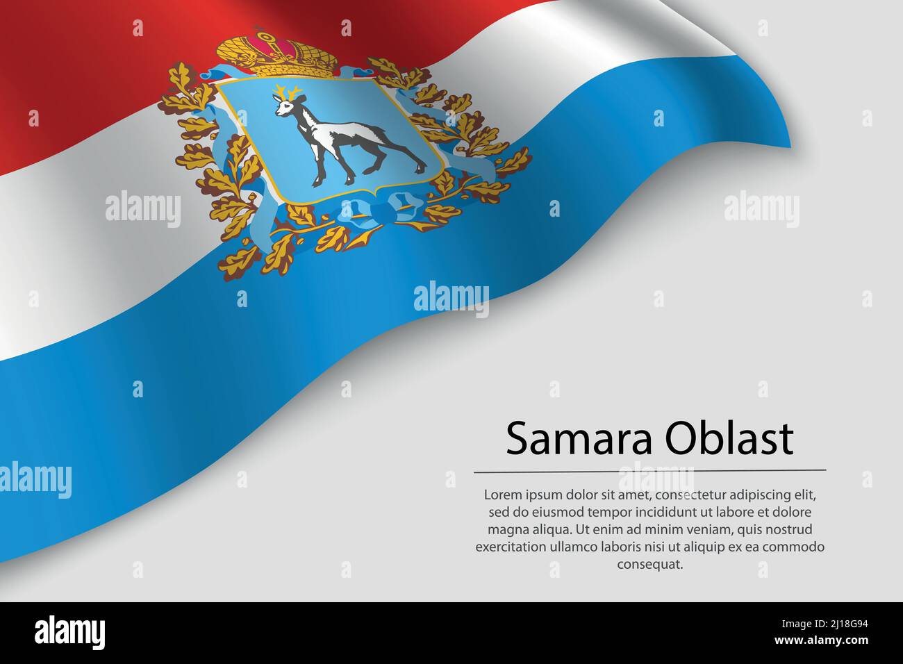 The samara flag Stock Vector Images - Alamy