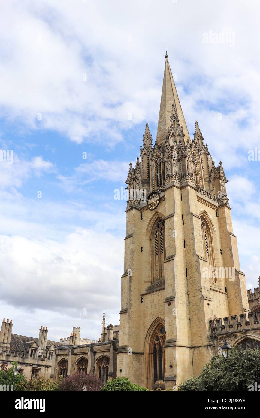 University Church of St Mary the Virgin, Oxford University, England UK ...