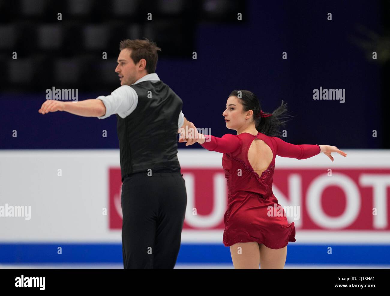 Sud de France Arena, Montpellier, France. 23rd Mar, 2022. Daria ...