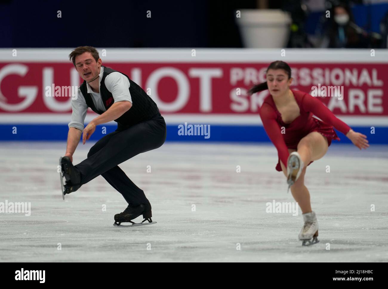 Sud de France Arena, Montpellier, France. 23rd Mar, 2022. Daria ...