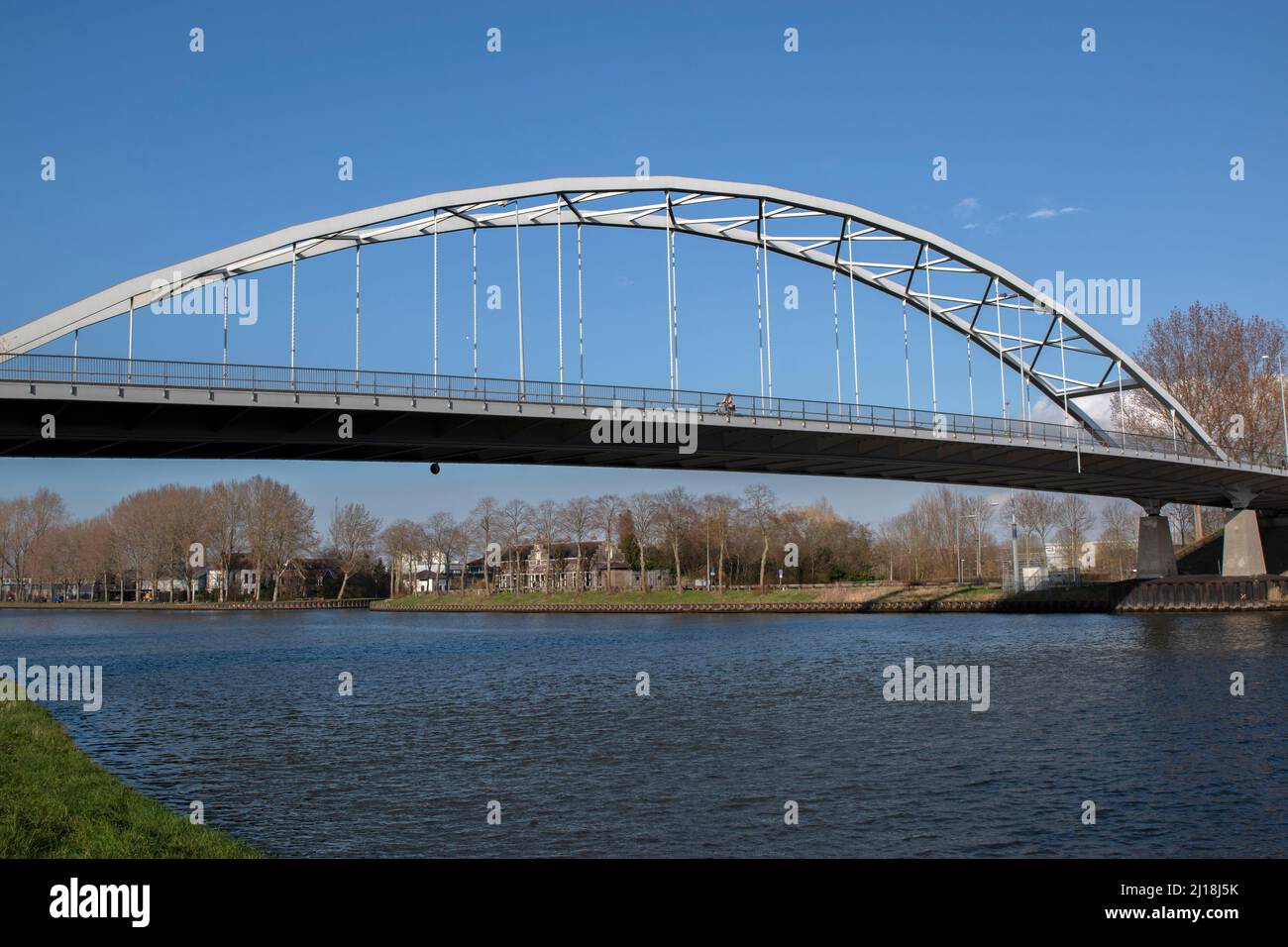 Weesperbrug Between Driemond And Weesp The Netherlands 15-3-2022 Stock ...