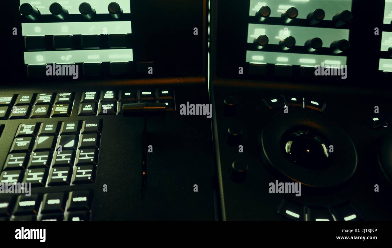 Digital colour grading hi-res stock photography and images - Alamy