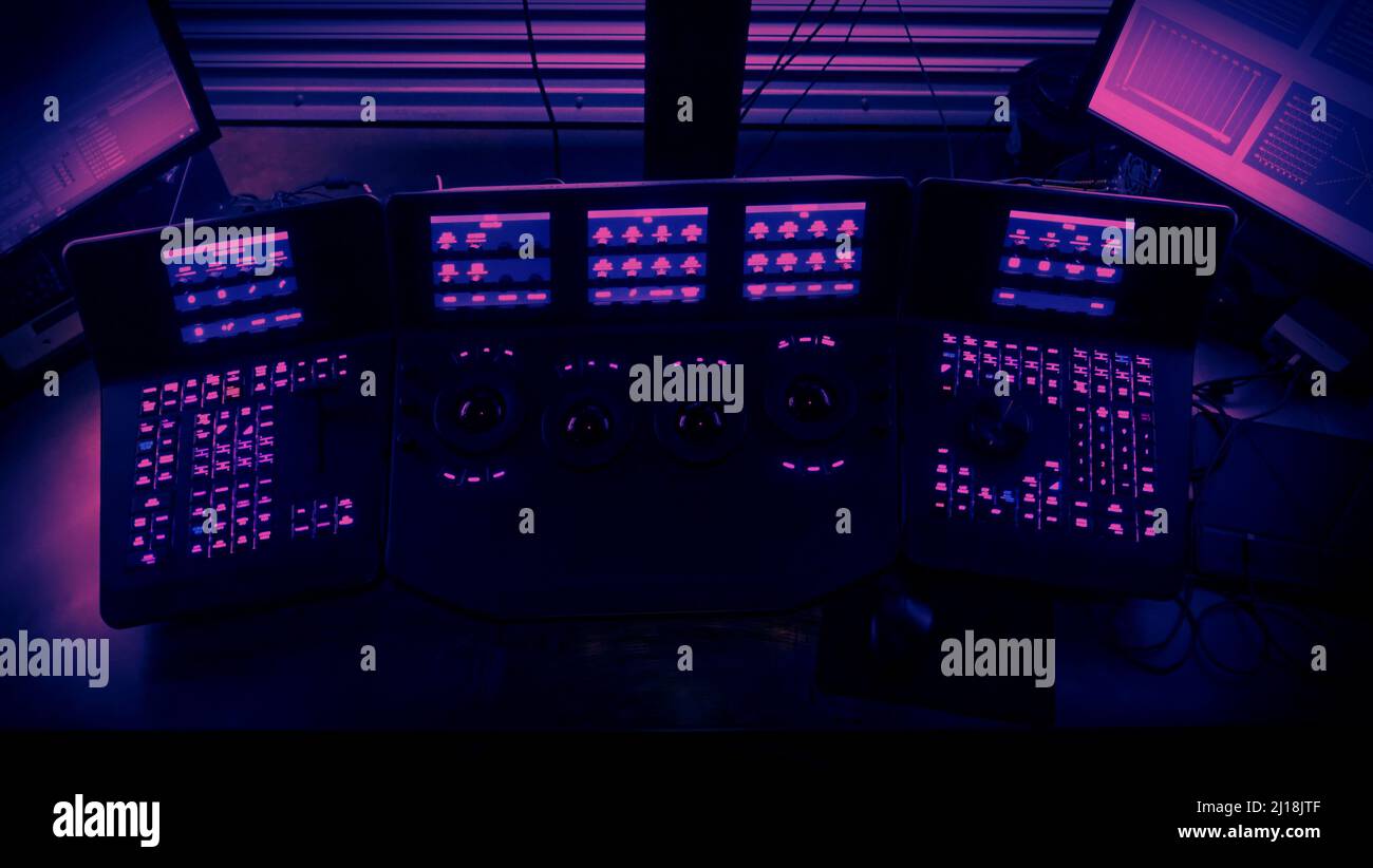 Video editing controller machine for color edit in post video ...