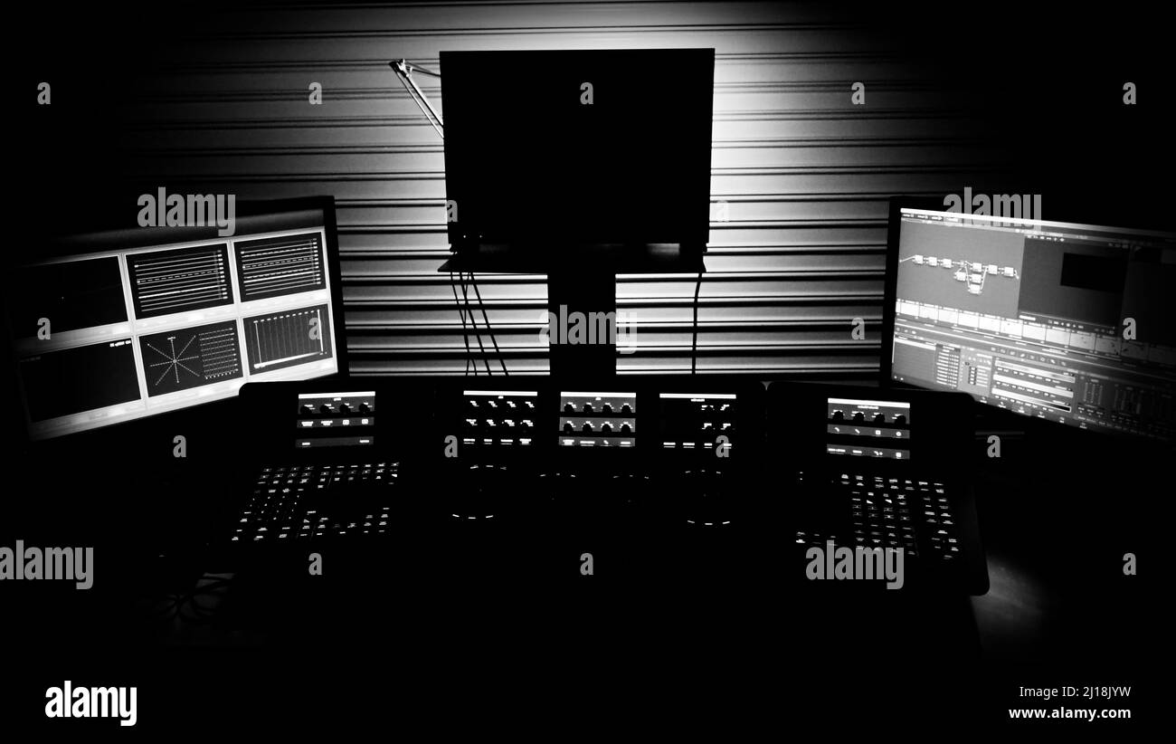 Video editing controller machine for color edit in post video ...