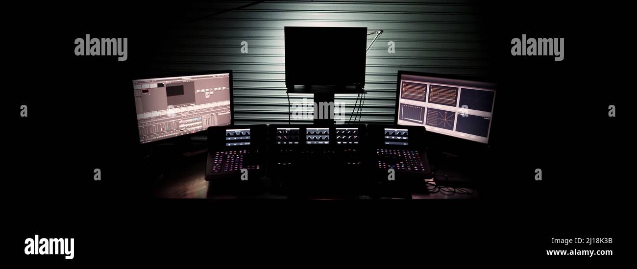 Video editing controller machine for color edit in post video ...