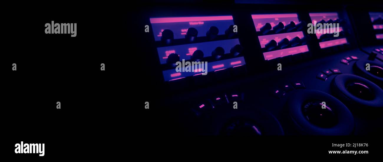 Video editing controller machine for color edit in post video ...