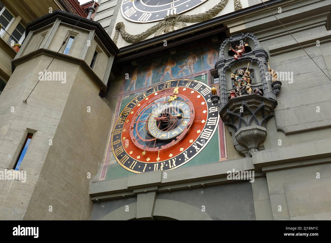 Bern, Switzerland - September 06, 2015: Medieval Astronomical Clock of ...