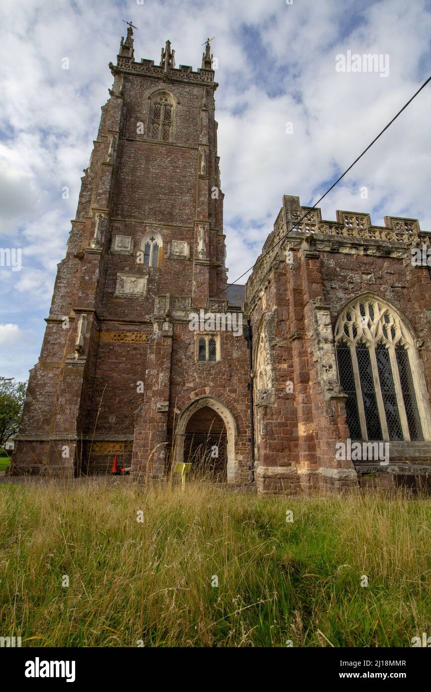 CULLOMPTON, DEVON, UK - SEPTEMBER 16, 2021 side view of the great west ...