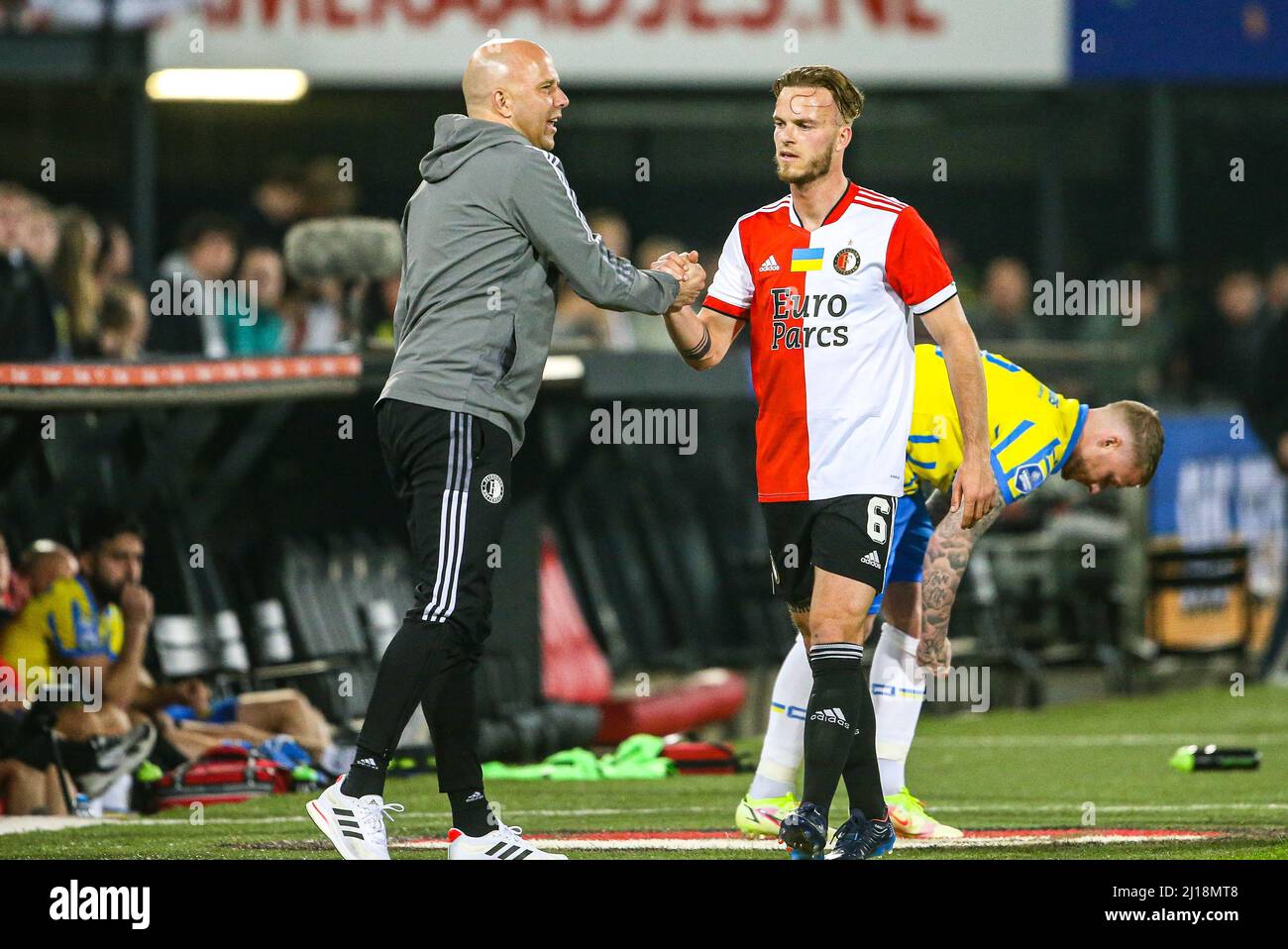 ROTTERDAM, 23-3-2022, Stadium de Kuip, Feyenoord - RKC friendly ...