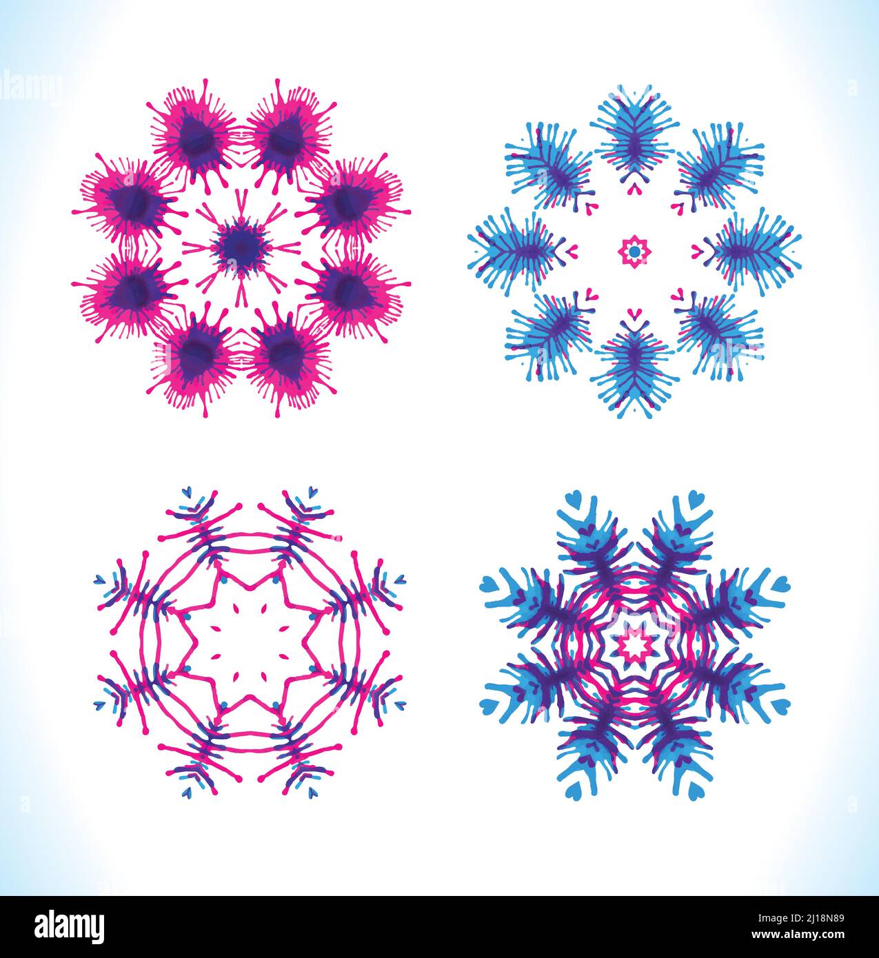 Fractals vector vectors hi-res stock photography and images - Alamy