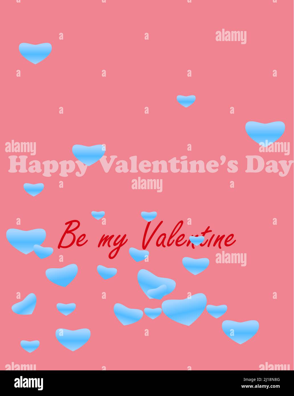 "Be my valentine" card design for posters, greeting cards, brochure ...
