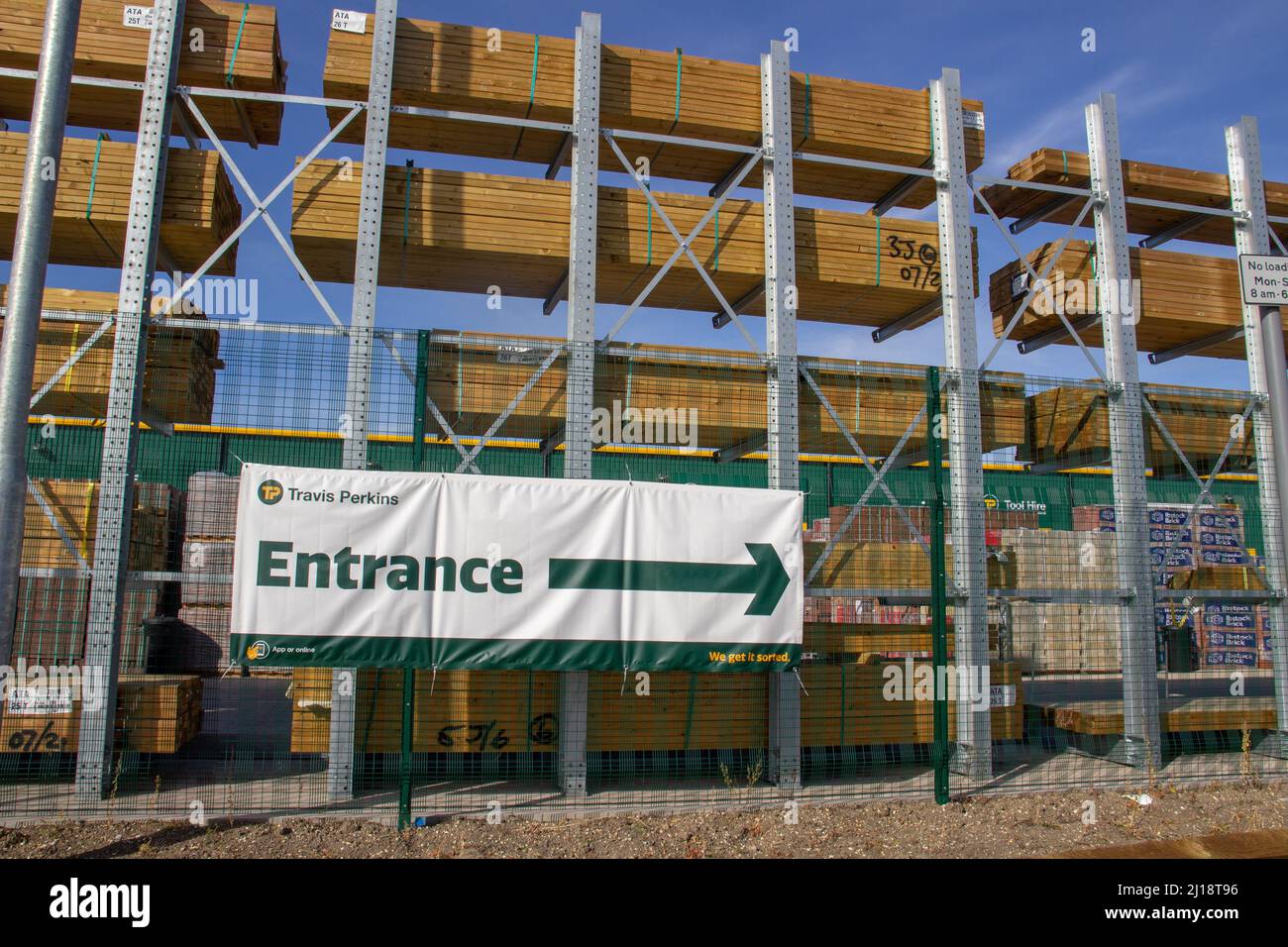 EXETER, DEVON, UK - SEPTEMBER 21, 2021 the brand new branch of Travis ...