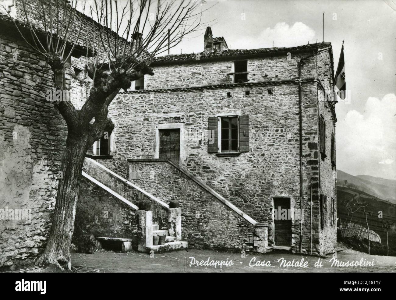 Fascismo - Duce Benito Mussolini la casa natale a Predappio, provincia ...