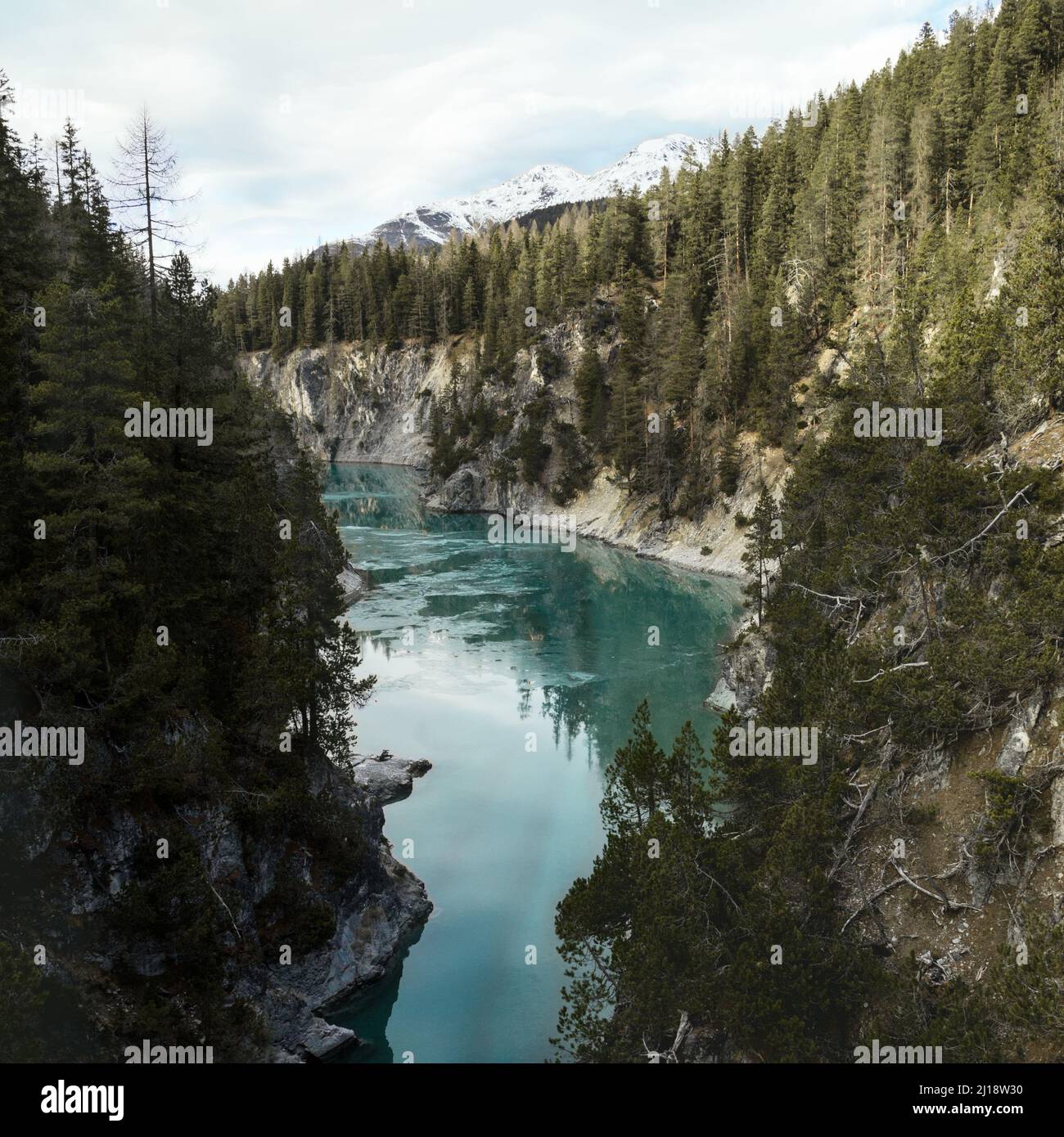 Valley in Val Muestair, Canton Graubinden, Switzerland Stock Photo - Alamy