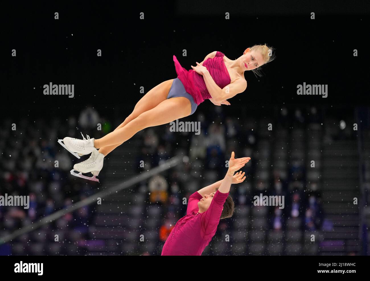 Sud de France Arena, Montpellier, France. 23rd Mar, 2022. Minerva ...