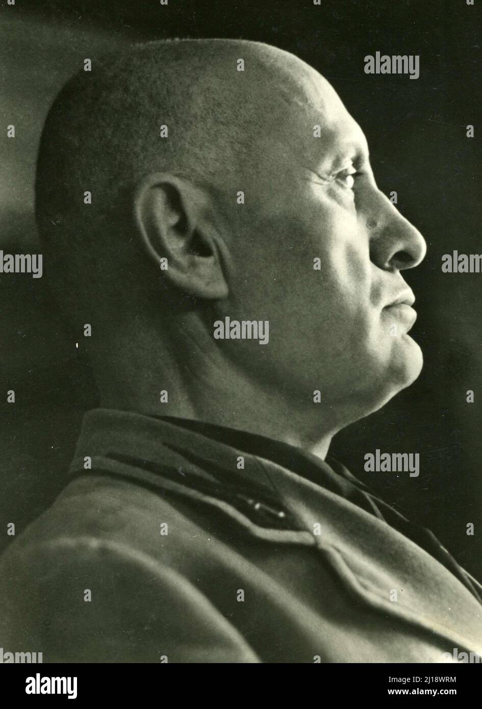 Fascismo - Duce Benito Mussolini Stock Photo - Alamy