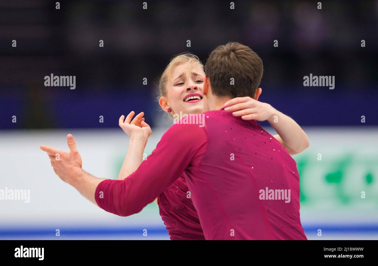 Sud de France Arena, Montpellier, France. 23rd Mar, 2022. Minerva ...