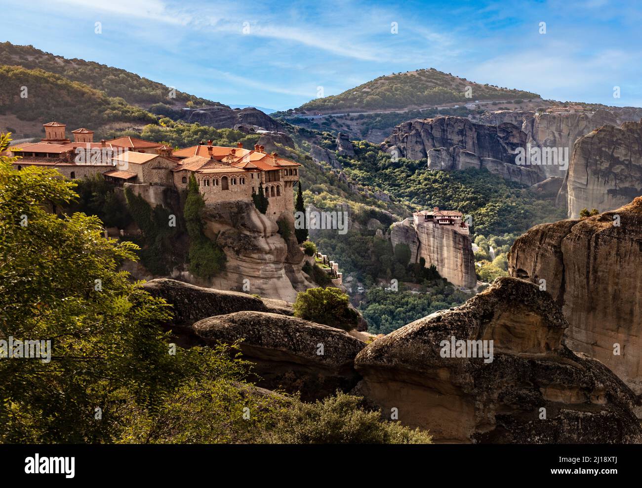 Meteora Monasteries, Greece Stock Photo - Alamy