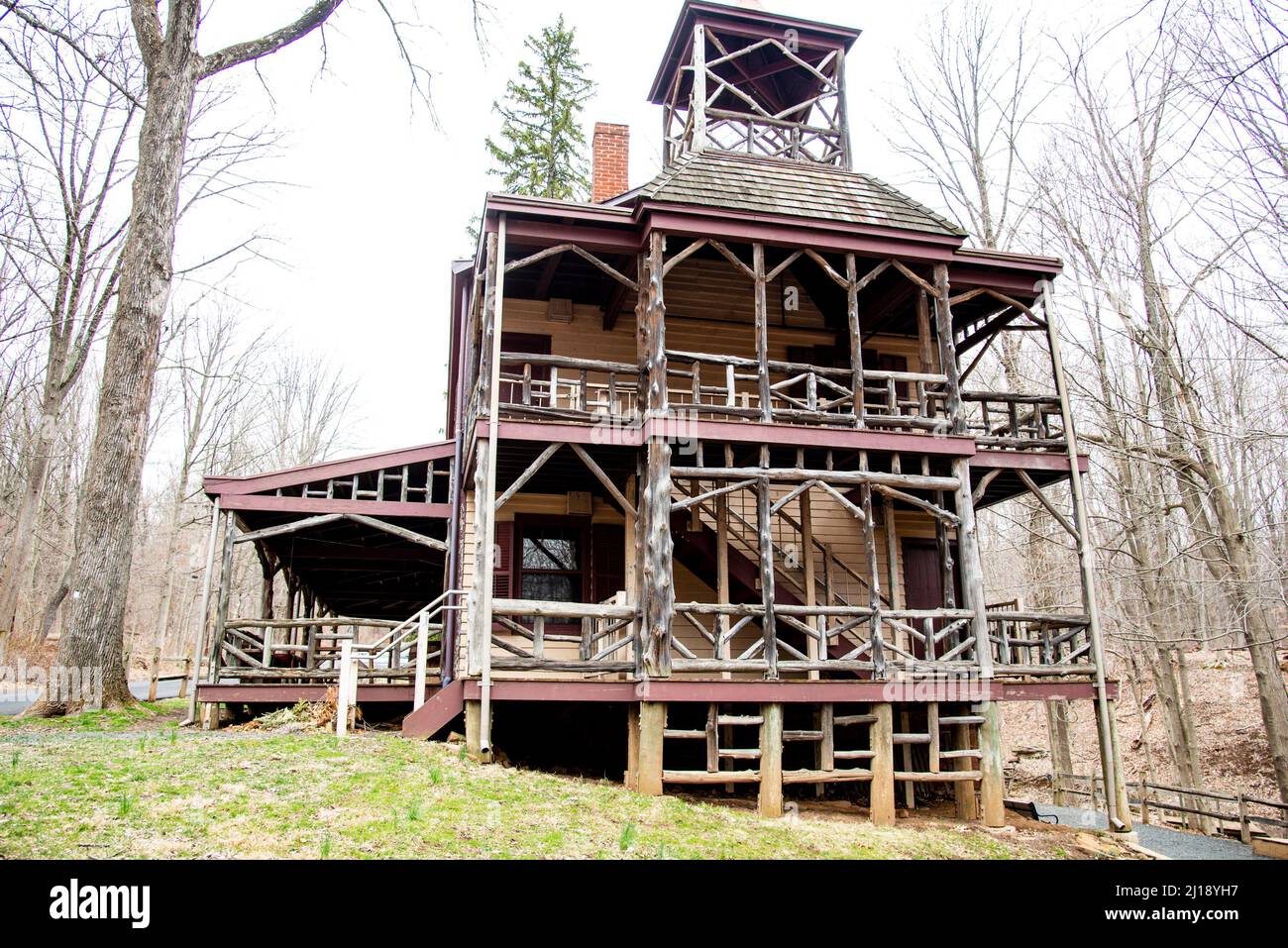 The Feltville Historic District, located in the Watchung Reservation in ...
