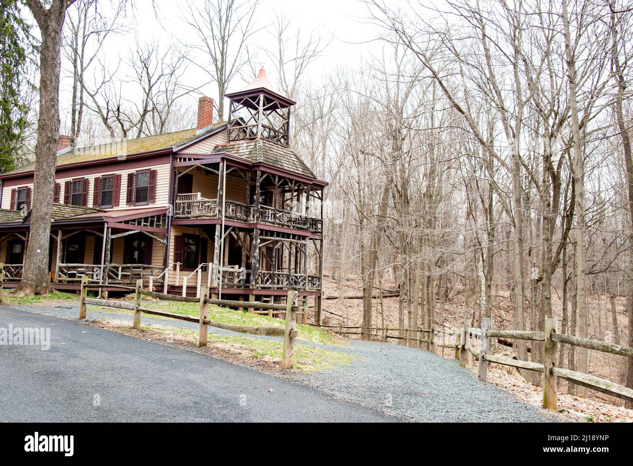 The Feltville Historic District, located in the Watchung Reservation in ...