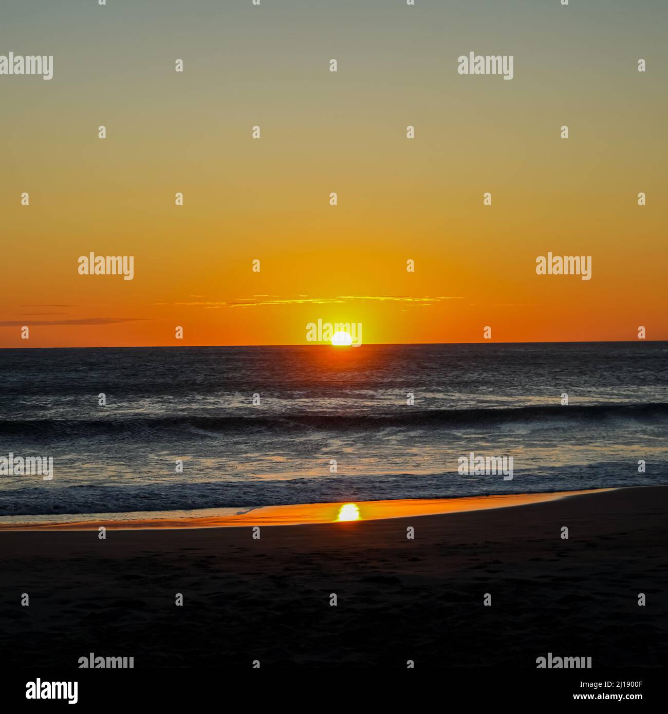 Beautiful aerial view of a sunset in Naranjo Beach - Witch Rock Costa ...