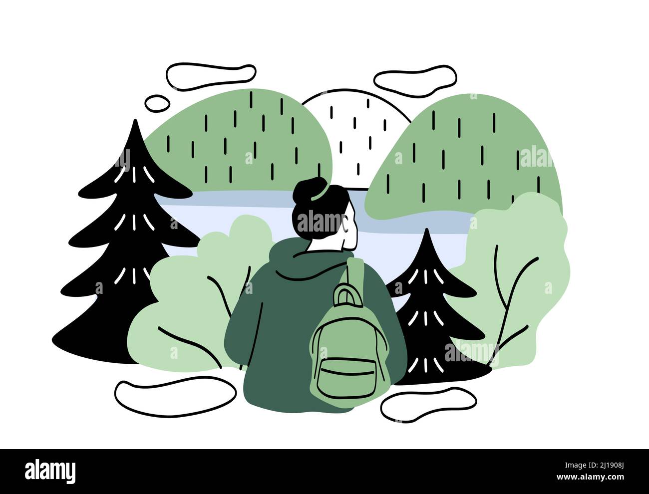 People enjoy view adventure Cut Out Stock Images & Pictures - Alamy