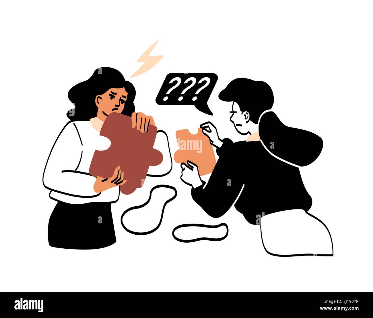 Negative successful Stock Vector Images - Alamy