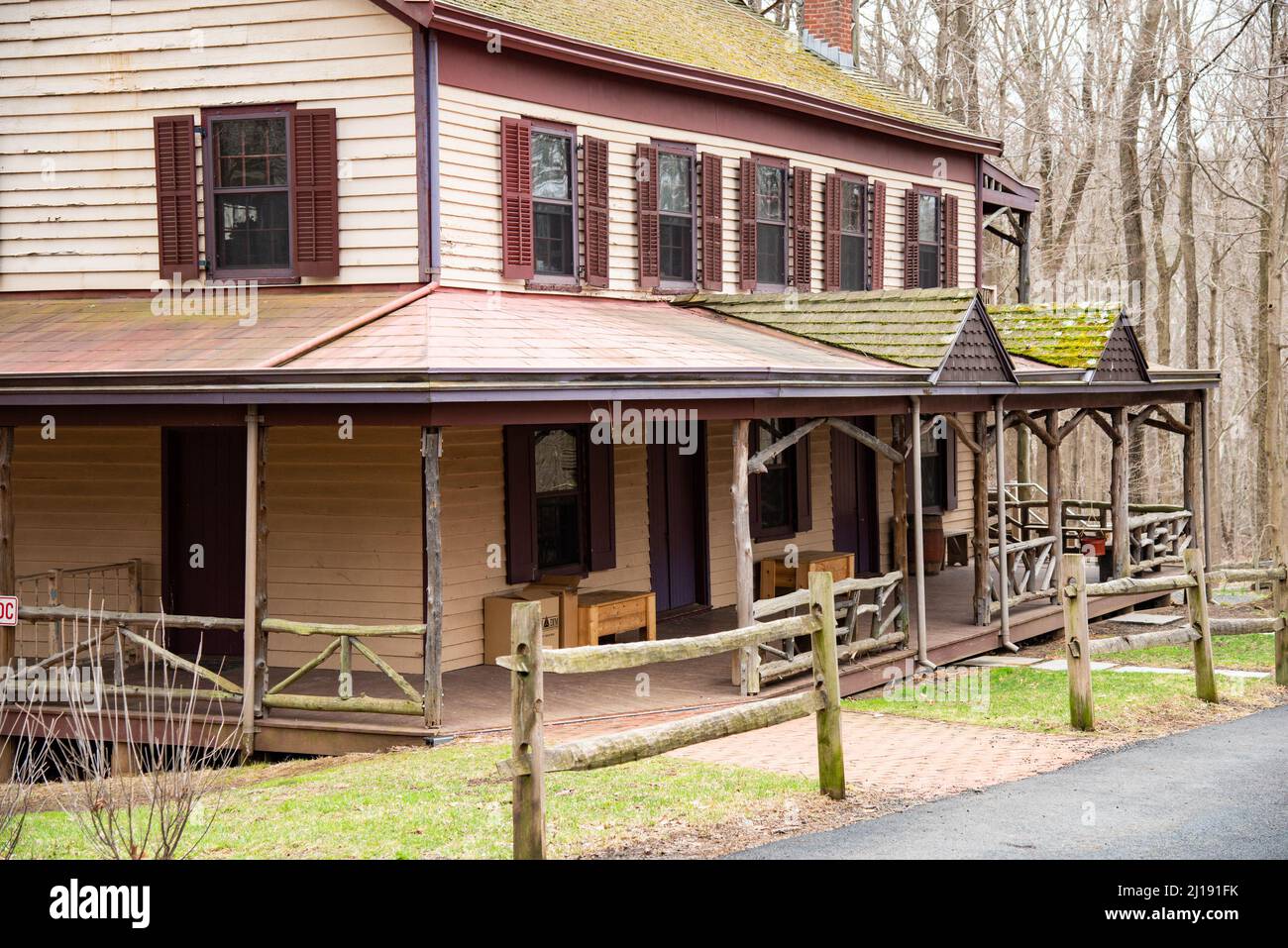 The Feltville Historic District, located in the Watchung Reservation in ...