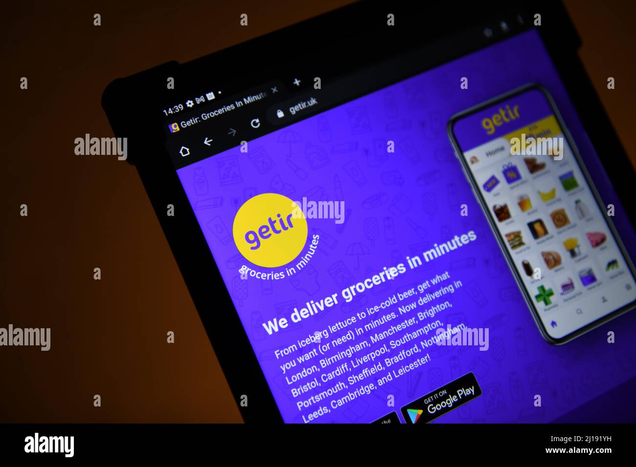 Getir uk hi-res stock photography and images - Alamy