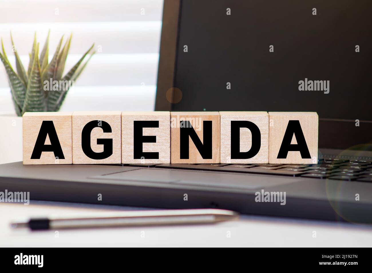 Agenda word hi-res stock photography and images - Alamy