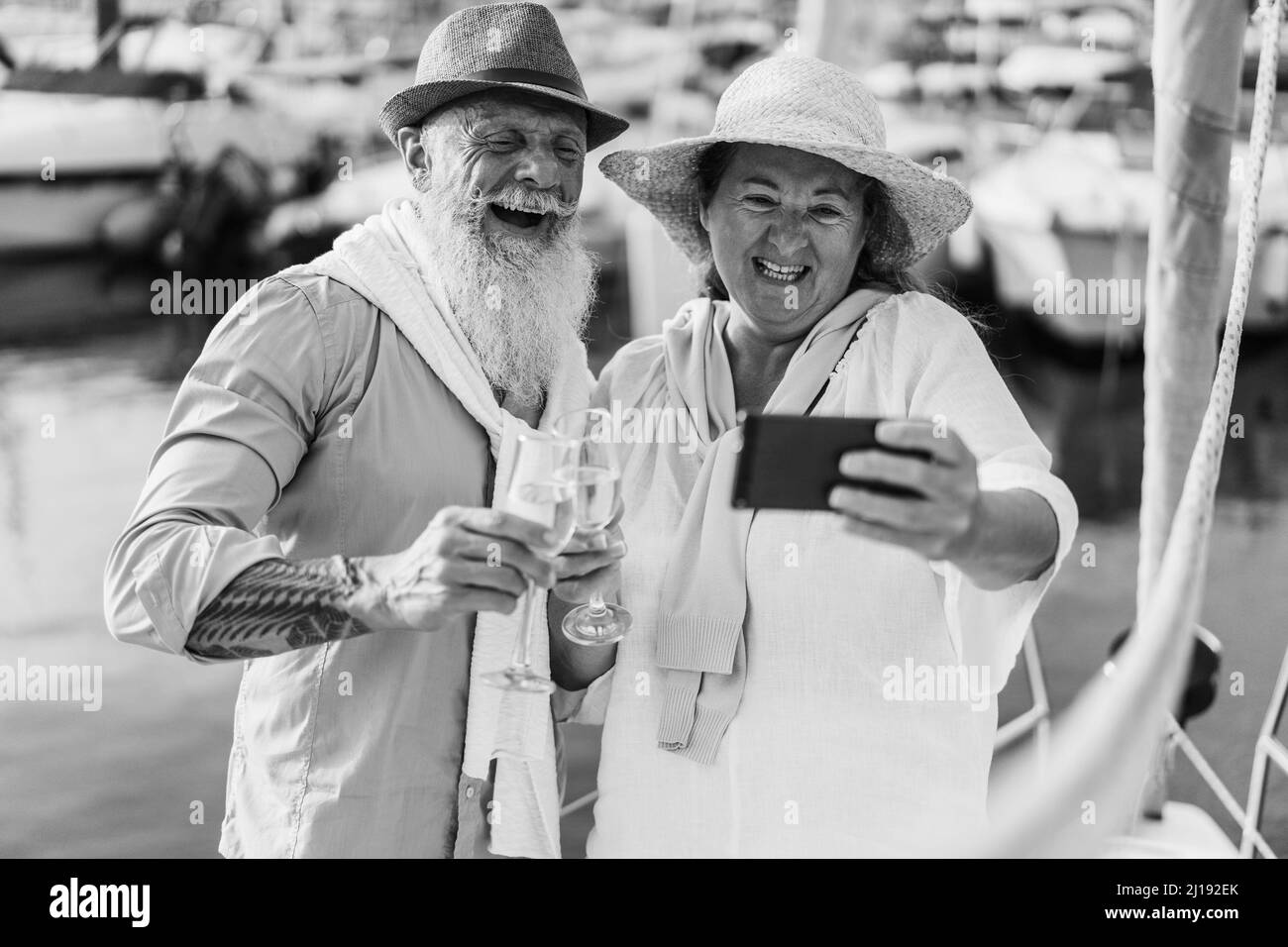 Video selfie Black and White Stock Photos & Images - Alamy