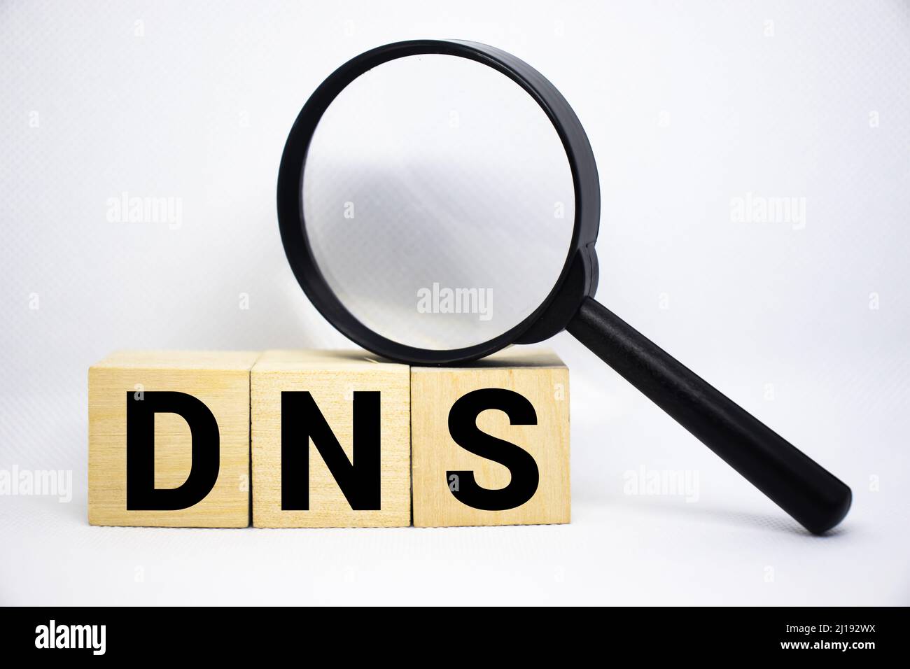 DNS word concept written on a light table Stock Photo - Alamy