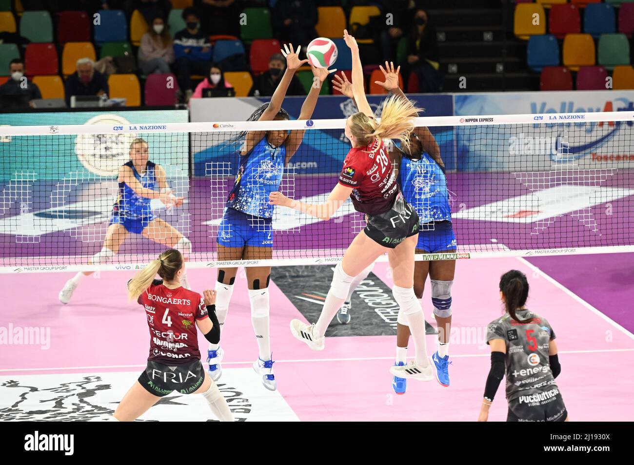Pala Wanny, Florence, Italy, March 23, 2022, Christina Bauer ...